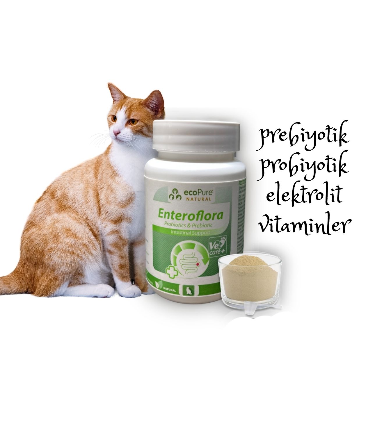 Enteroflora Powder® Cat 30g – NaturelVet